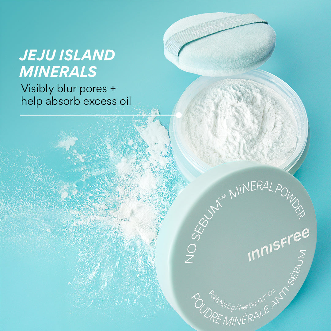 No Sebum Matte Mineral Setting Powder | sebum control | innisfree
