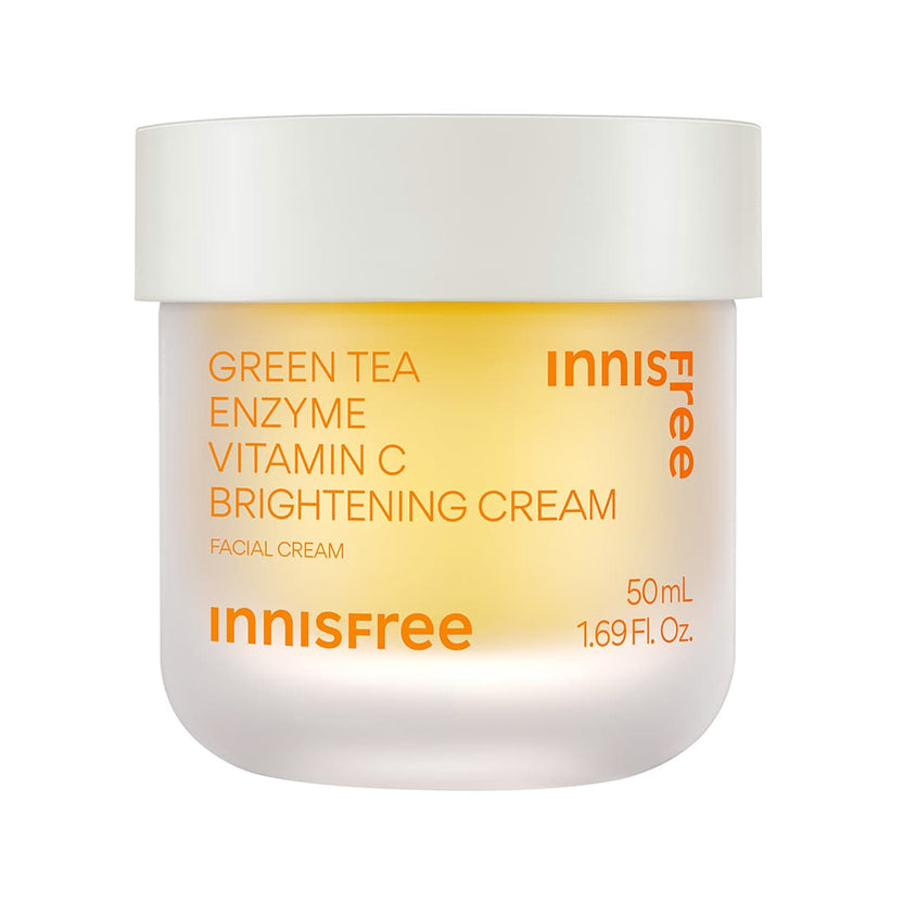 Green Tea Enzyme Vitamin C Brightening Cream for Face | innisfree