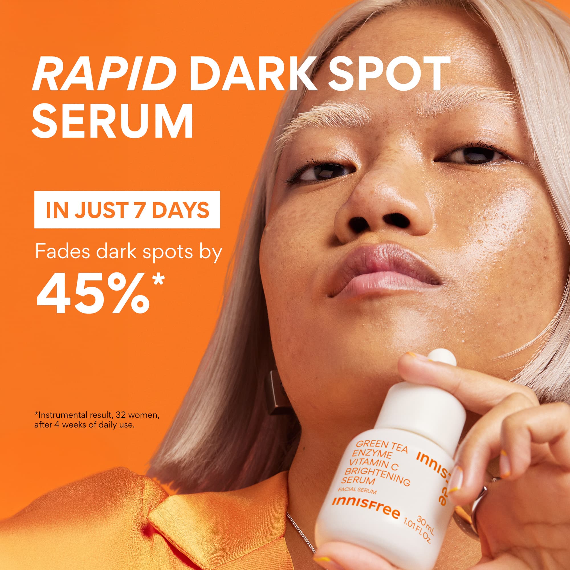 Best Green Tea Enzyme Vitamin C Brightening Serum for Glowing Skin ...