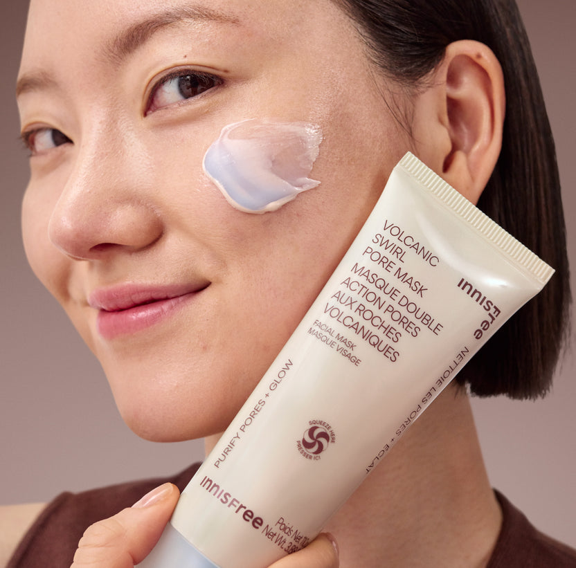 Volcanic Swirl Pore Mask | Clay Mask for Pores & Hydration | innisfree