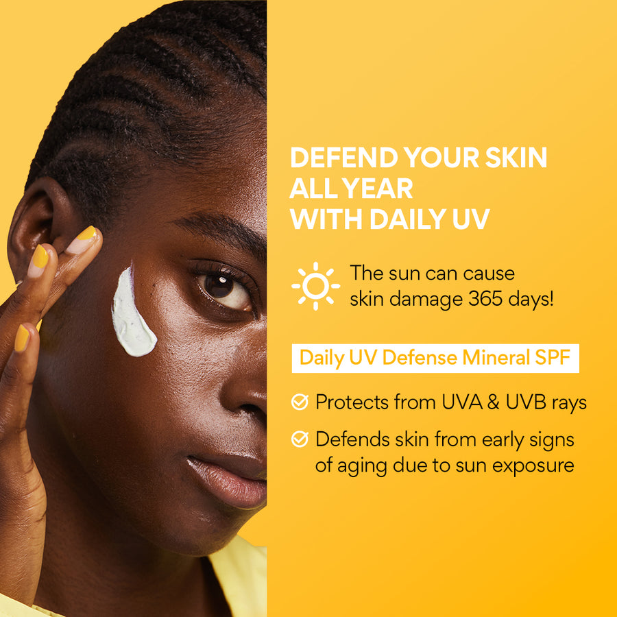 Daily UV Defense Mineral Sunscreen SPF 45 with Color Correction | innisfree